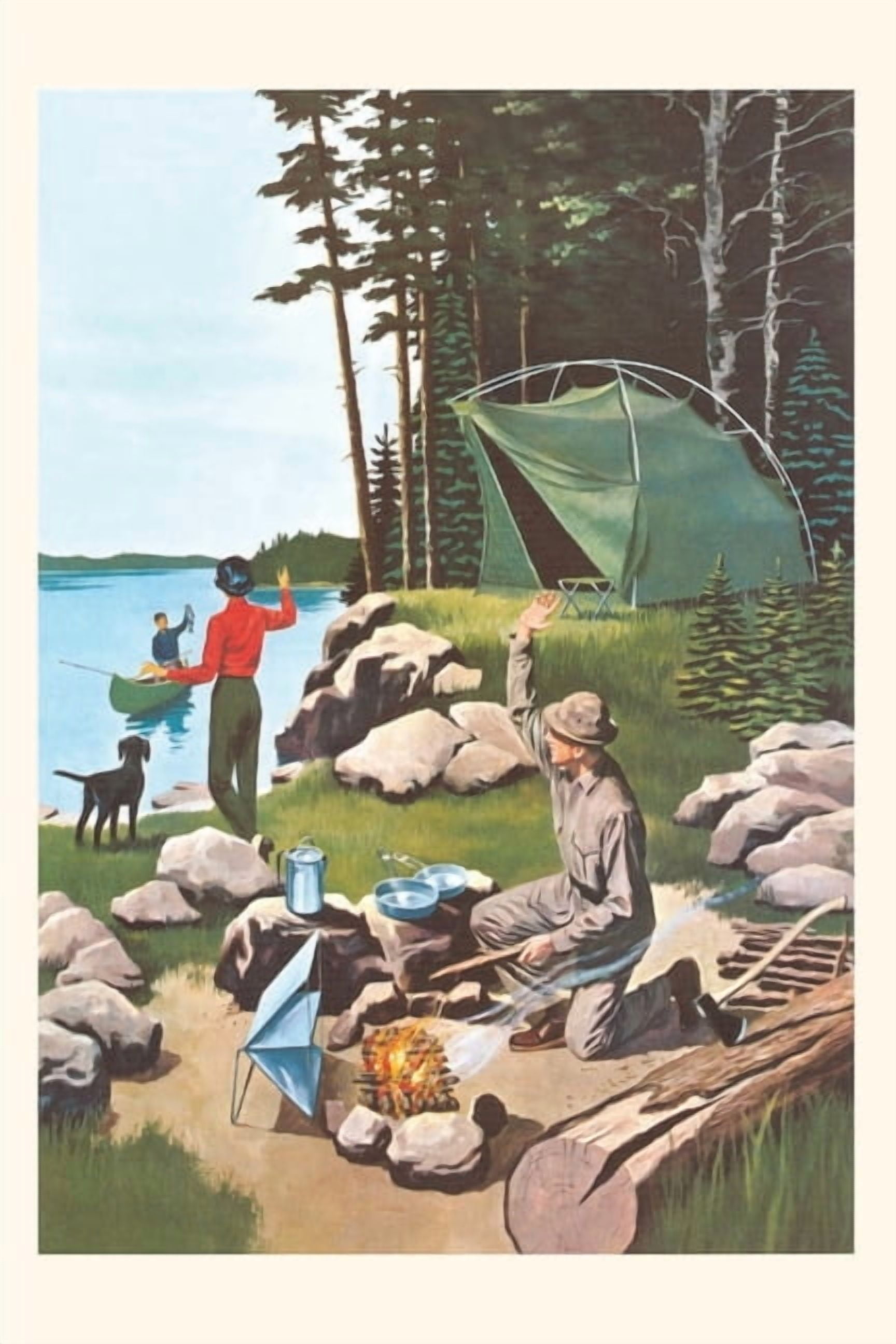 Pocket Sized - Found Image Press Journals: Vintage Journal Camping ...