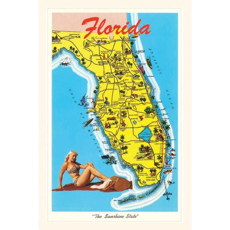 Florida Tourist Attractions Map
