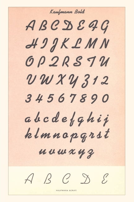 Pocket Sized - Found Image Press Journals: Vintage Journal Font Sample ...