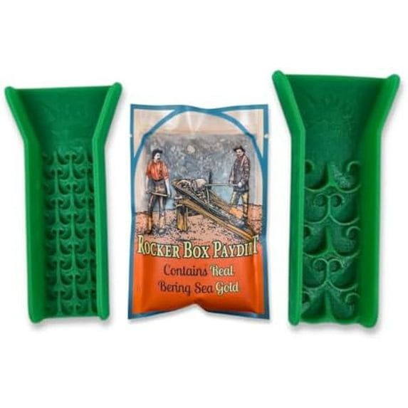 Pocket Sluice Kit with Bering Sea Gold Paydirt - Mining Equipment ...