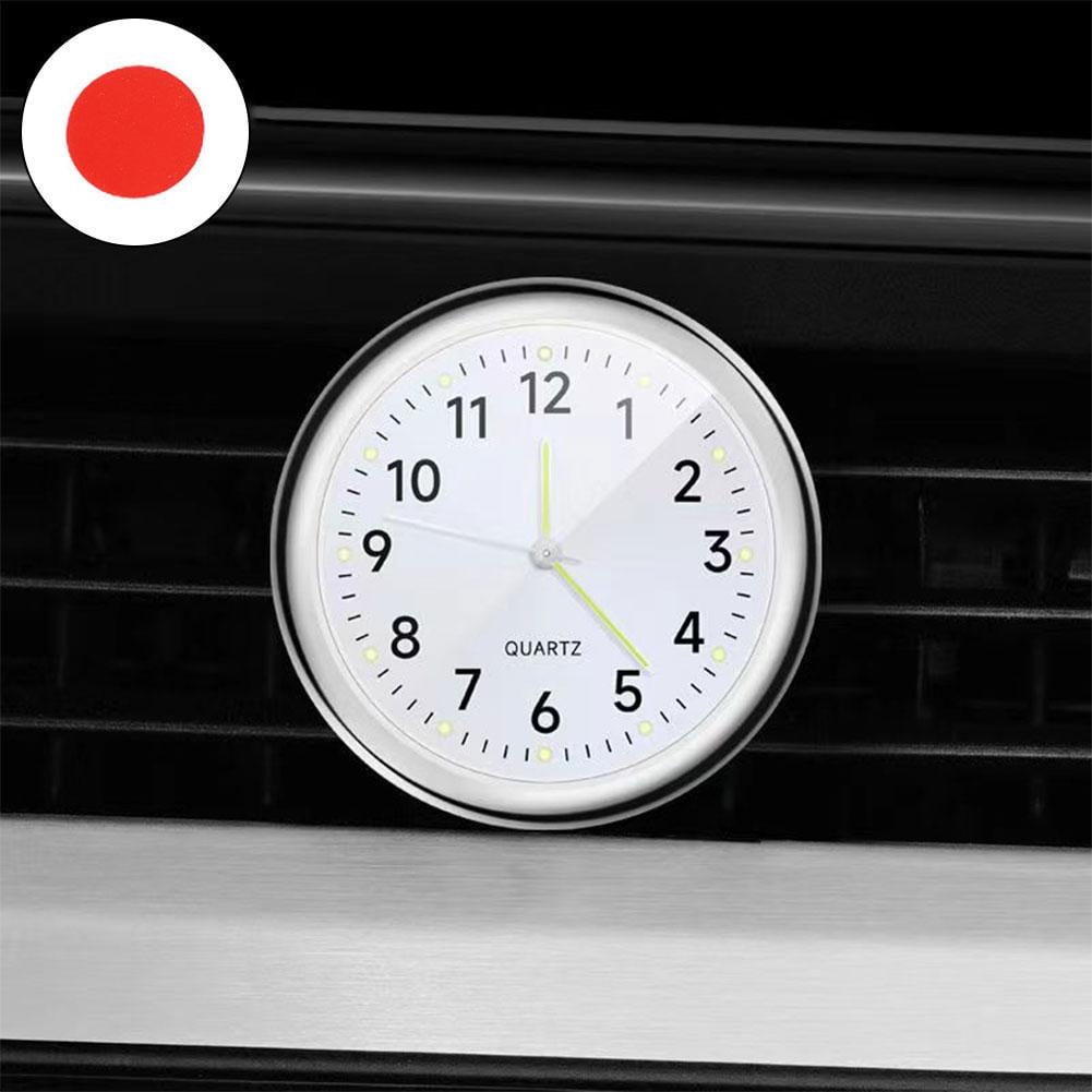 Pocket Small Mini Luminous Quartz Analog Watch Stick-On Bike, For Car ...