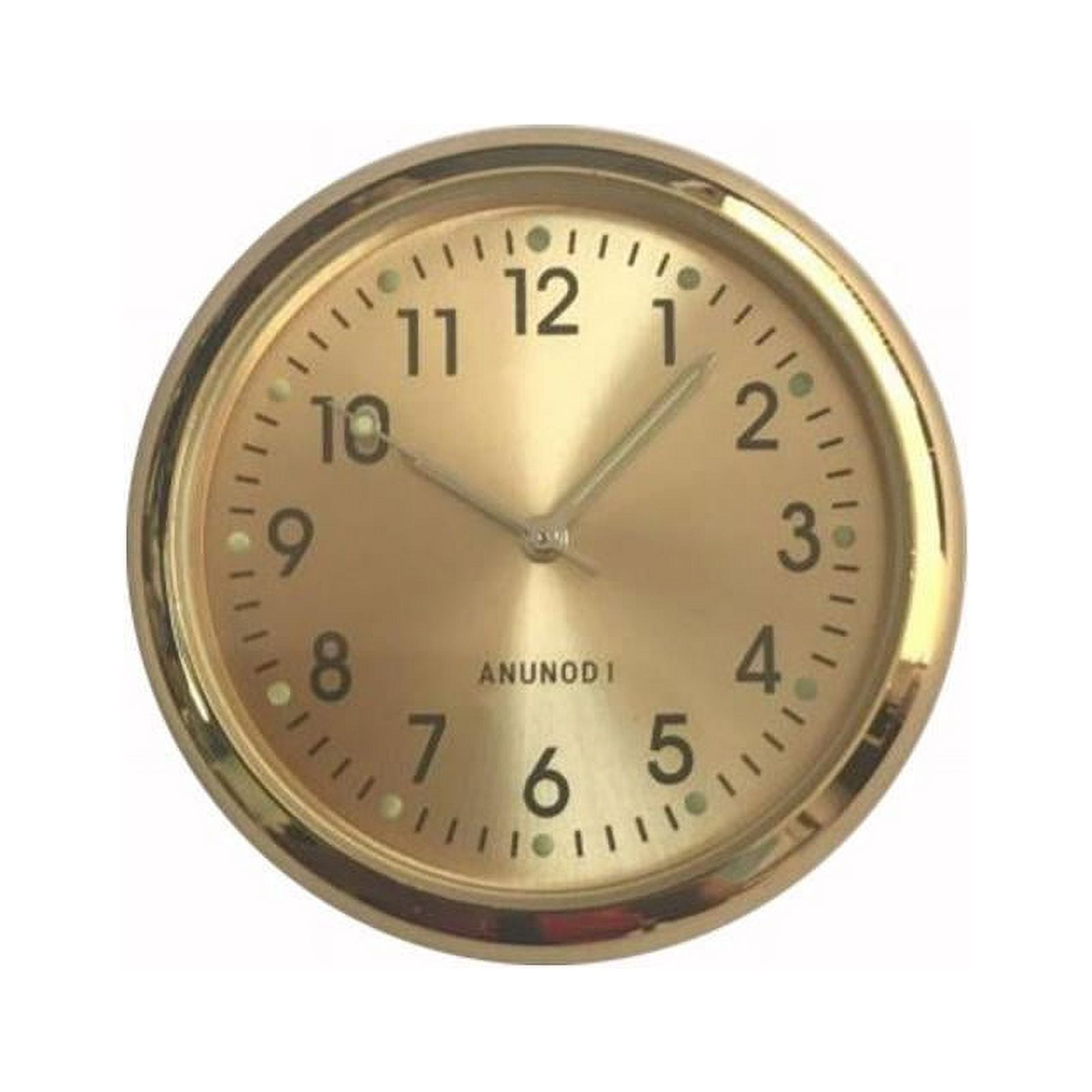 Pocket Small Mini Luminous Quartz Analog Watch Stick-On Clock For Car ...