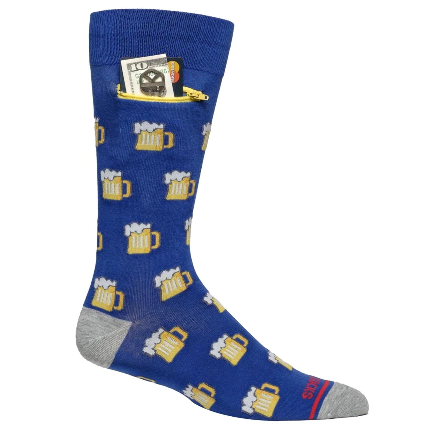Pocket Socks®, Beer Me, Mens - Walmart.com