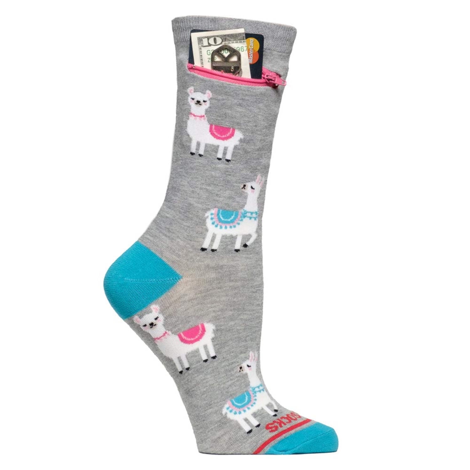 Pocket Socks®, Llama, Womens - Walmart.com