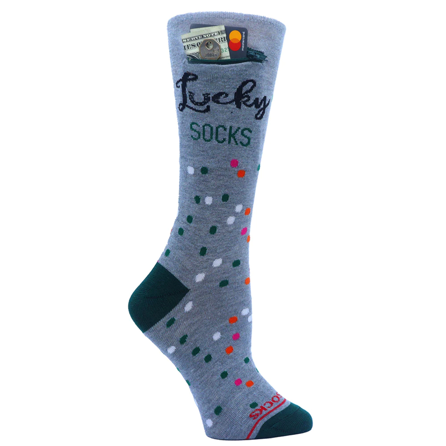 Pocket Socks® Lucky Socks, Womens - Walmart.com