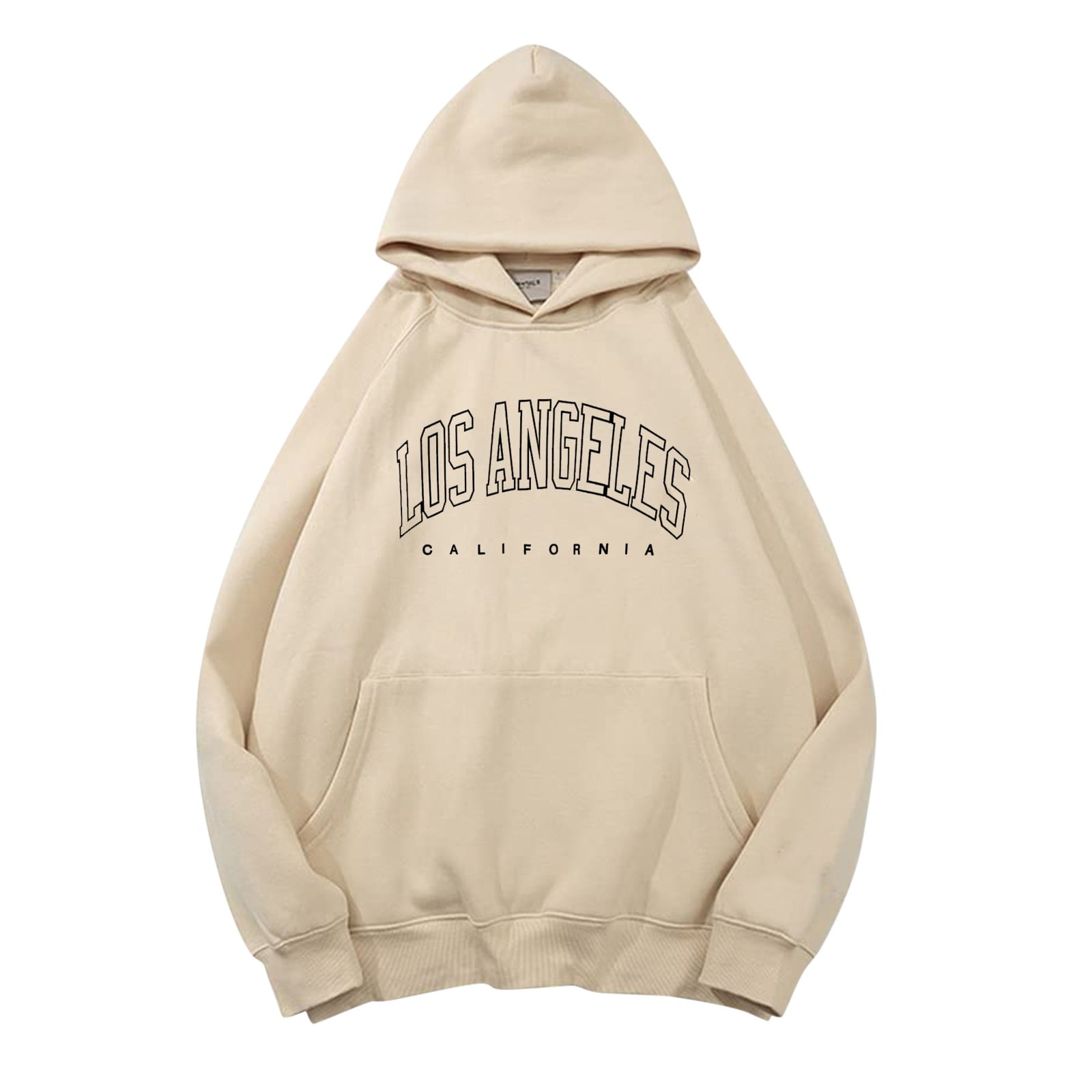 Pocket Solid Color Hoodies for Women Country Cap Sleeve Workou with ...