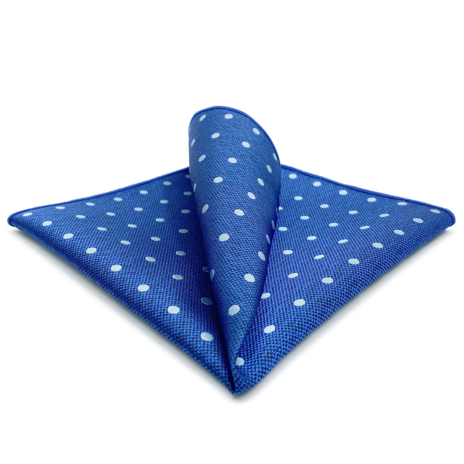 Pocket Square for Men Suits Dots Dotty Blue Azure Business Large 12×12 ...