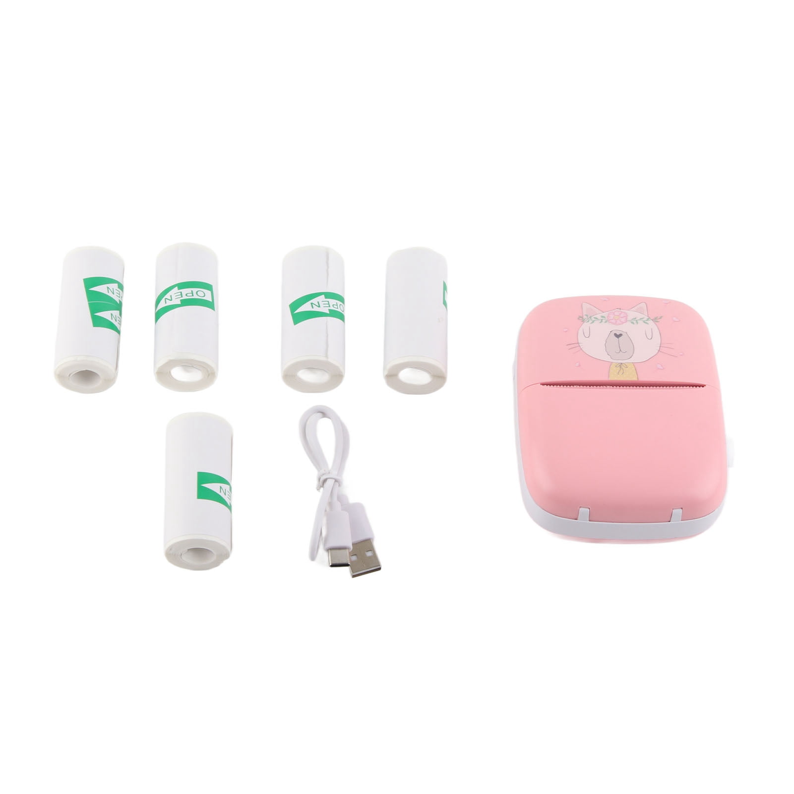 Pocket Thermal Printer Mini HD Bluetooth Inkless Pocket Phone Printer ...