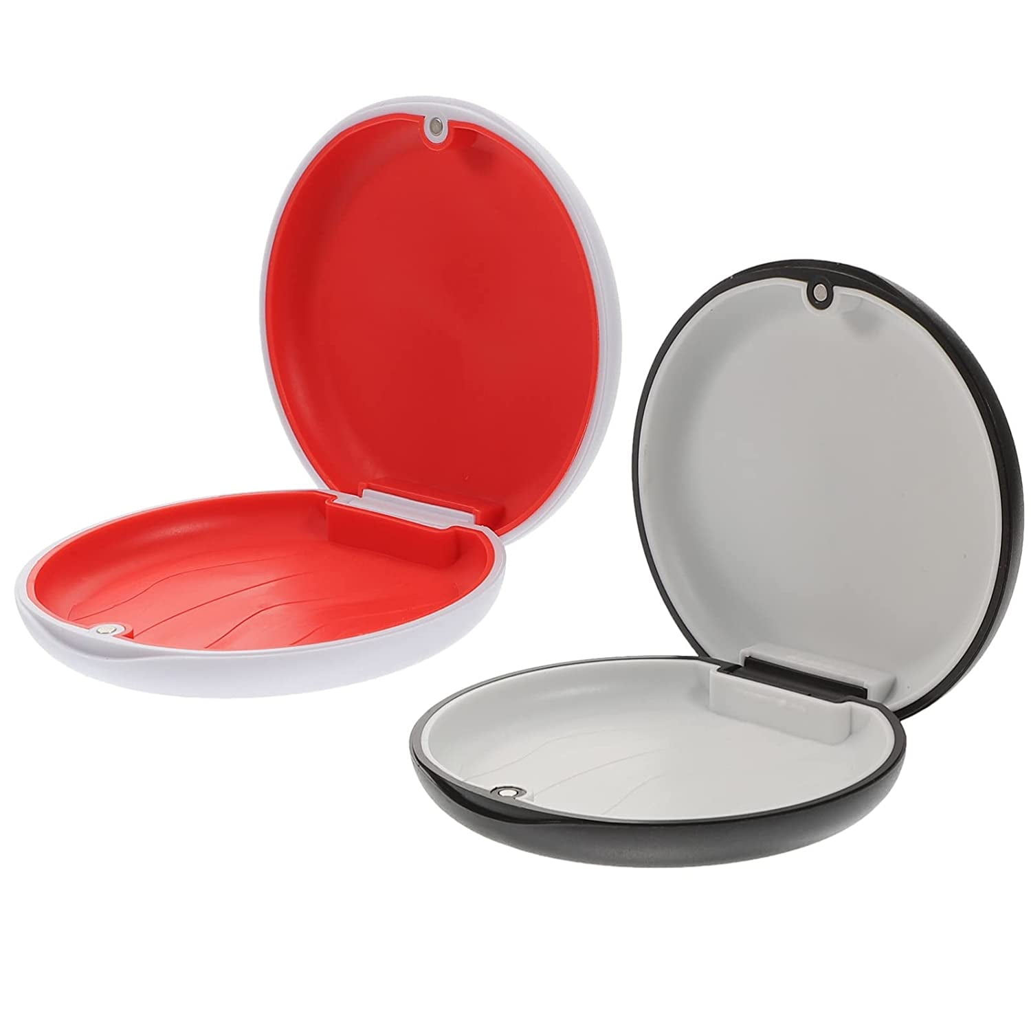 Pocket Tool 2pcs Retainer Case Dental Braces Box Dentures Braces Case ...