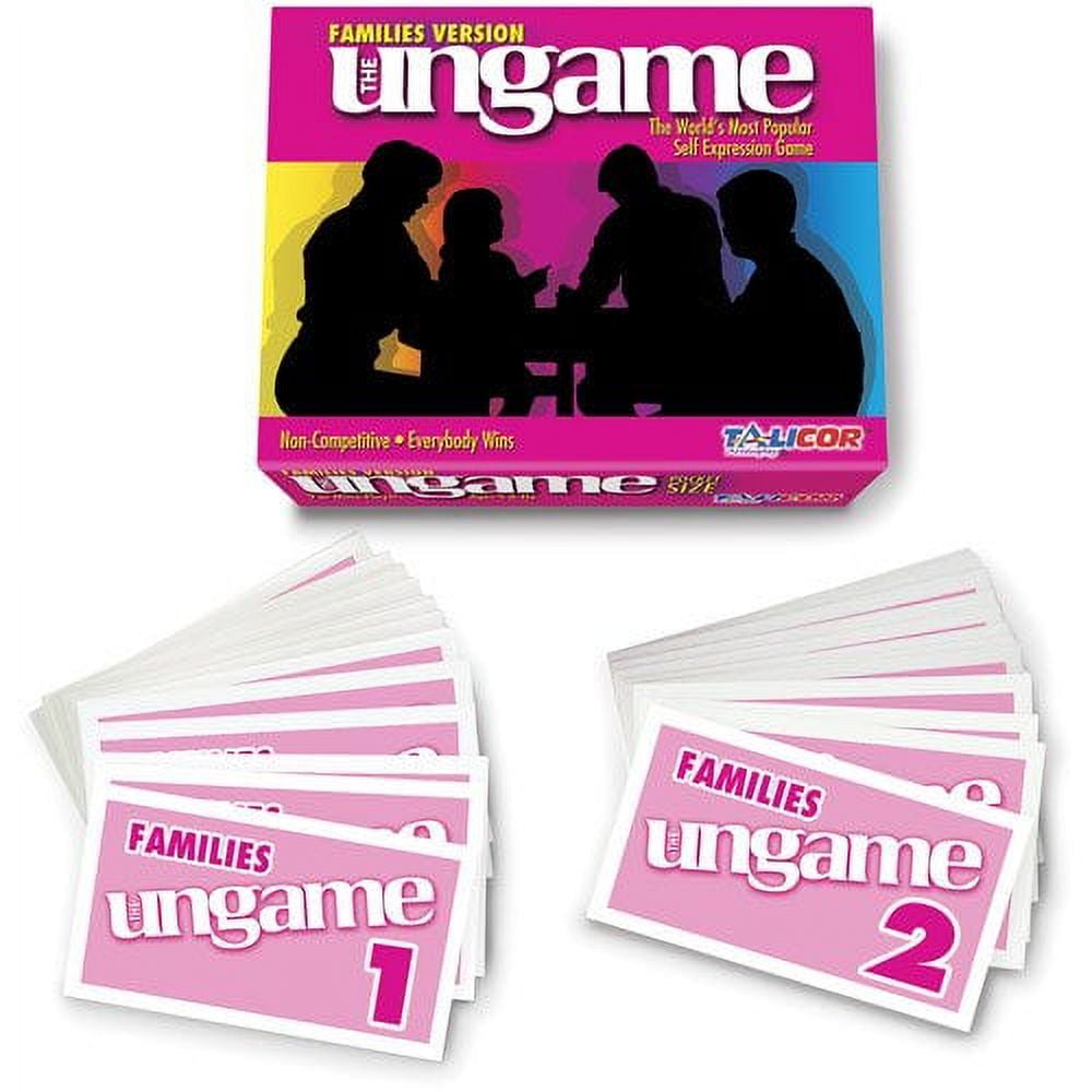 Pocket UNGAME Families - Fun and Educational Game for Kids - Ideal for ...
