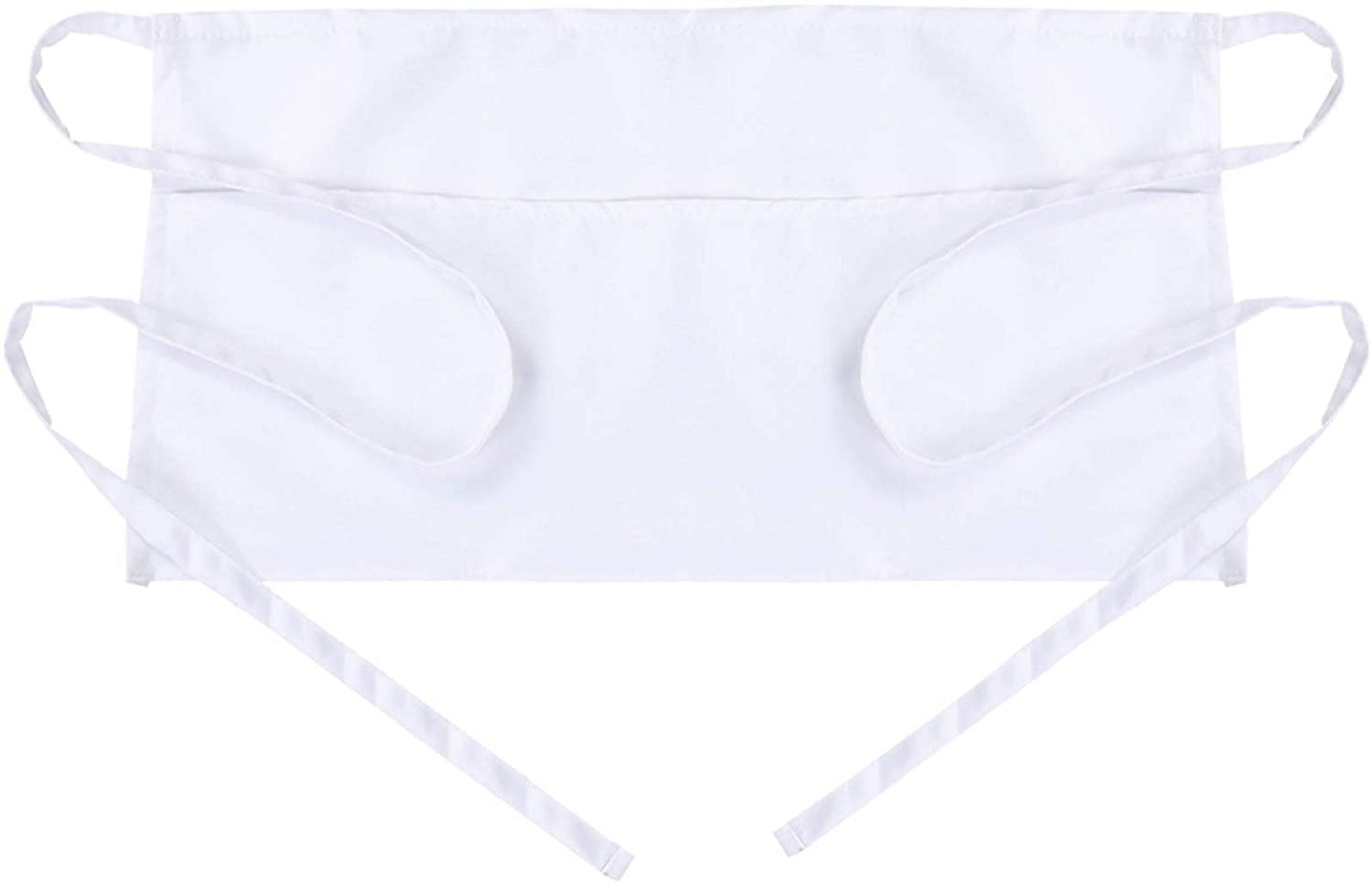 Pocket Waist Aprons - Waiter Short Apron (1-Pack) - Walmart.com