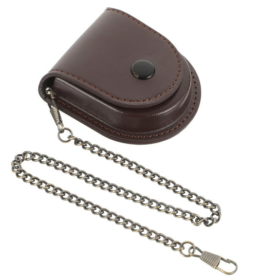 MERRYHAPY Merryhapy Retro Coffee Watch Pouch Travel Case for Pocket ...