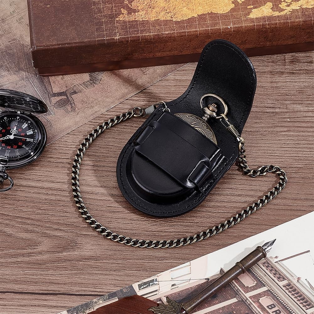 Pocket Watch Case Watch Travel Case Vintage Style Watch Organizer ...