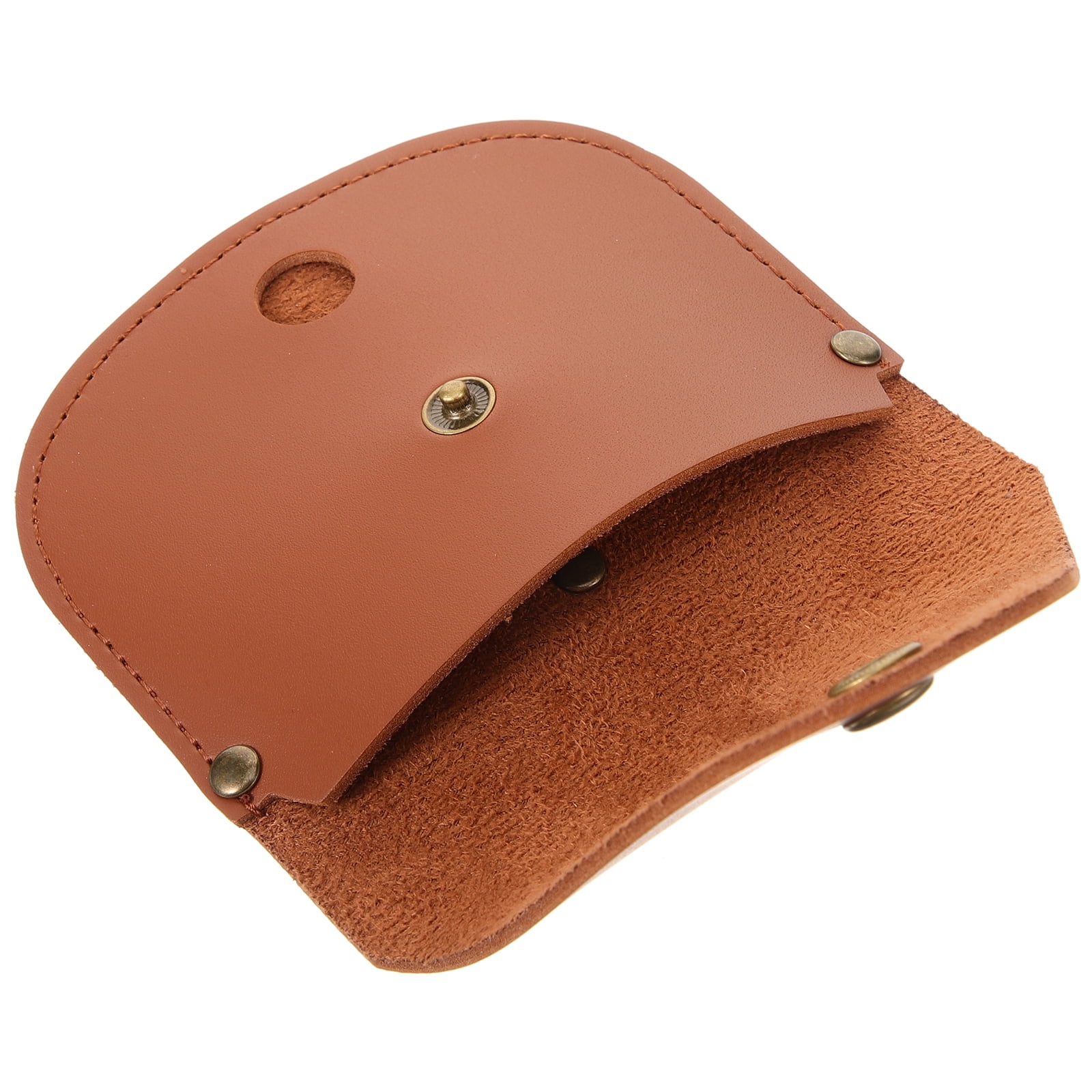 Pocket Watch Leather Case Waist-mounted Compass for Men Holder Stand ...