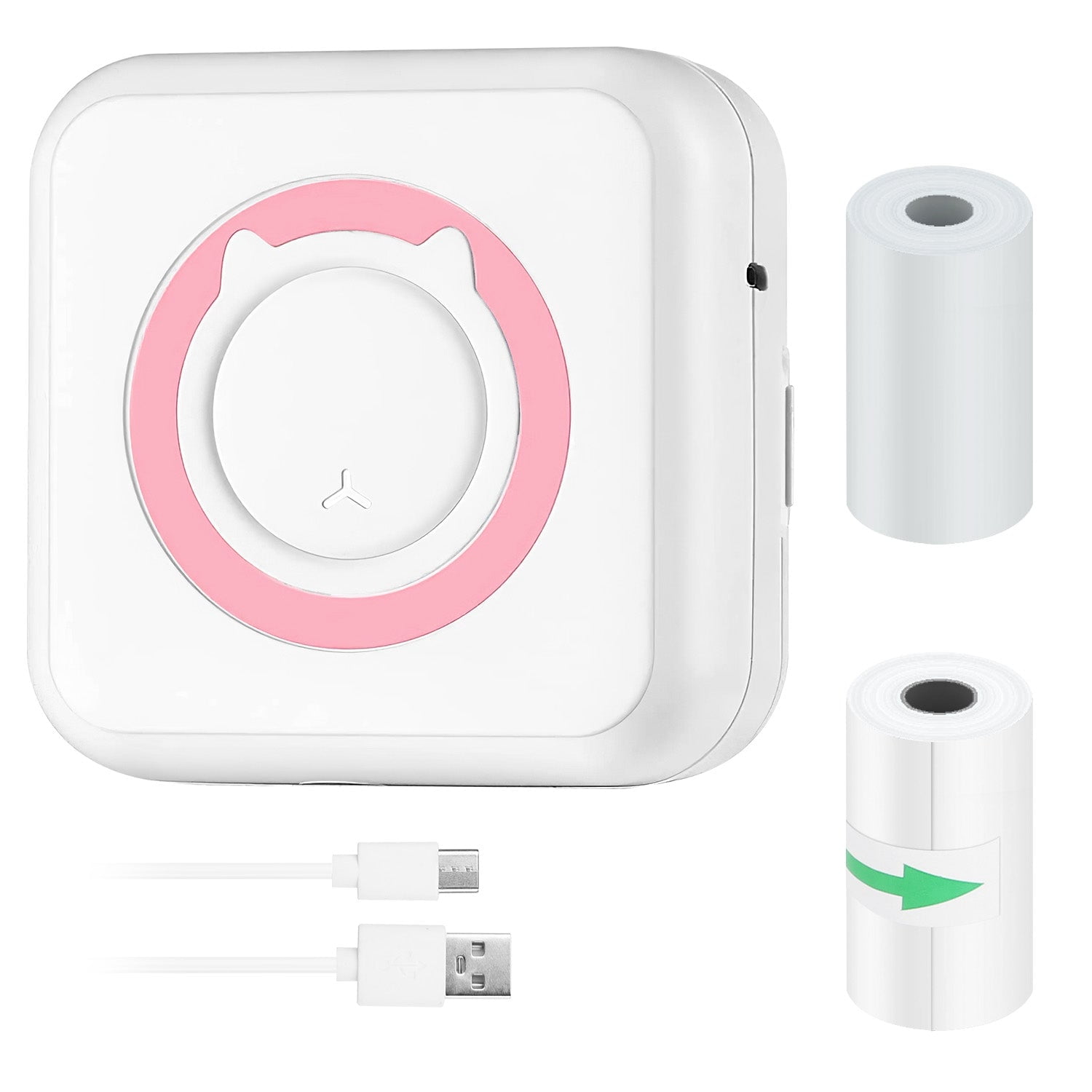 Pocket Wireless Thermal Printer Portable Mini Sticker Maker Machine ...