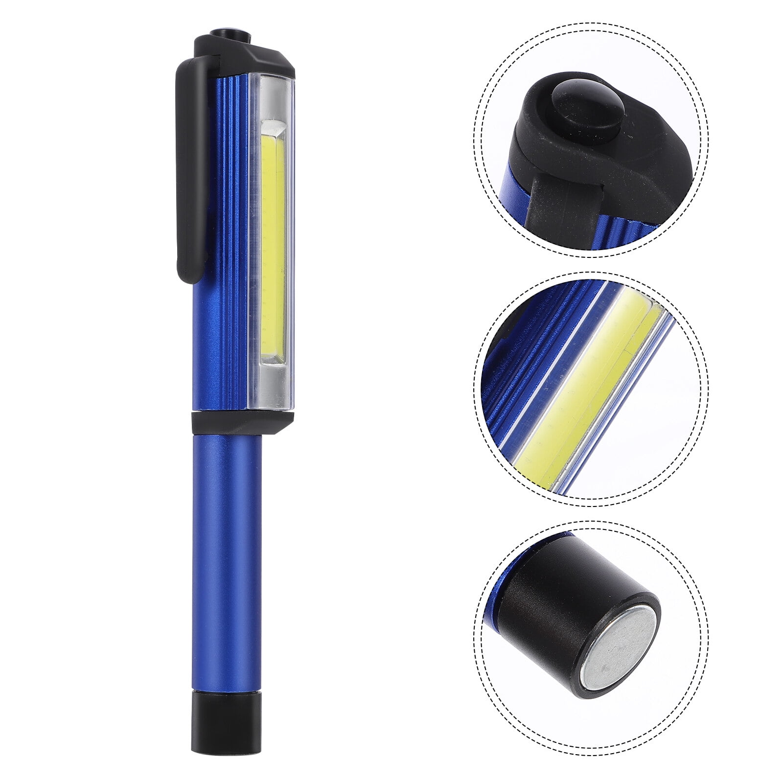 Pocket Work Light Clip Pocket Work Light 300 Lumens COB LED Magnetic ...