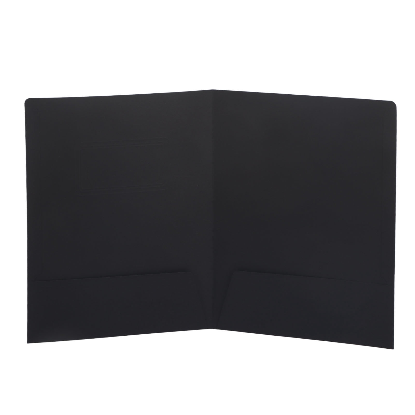 Pocket folder L shaped folder, wear resistant bevel design, built in ...