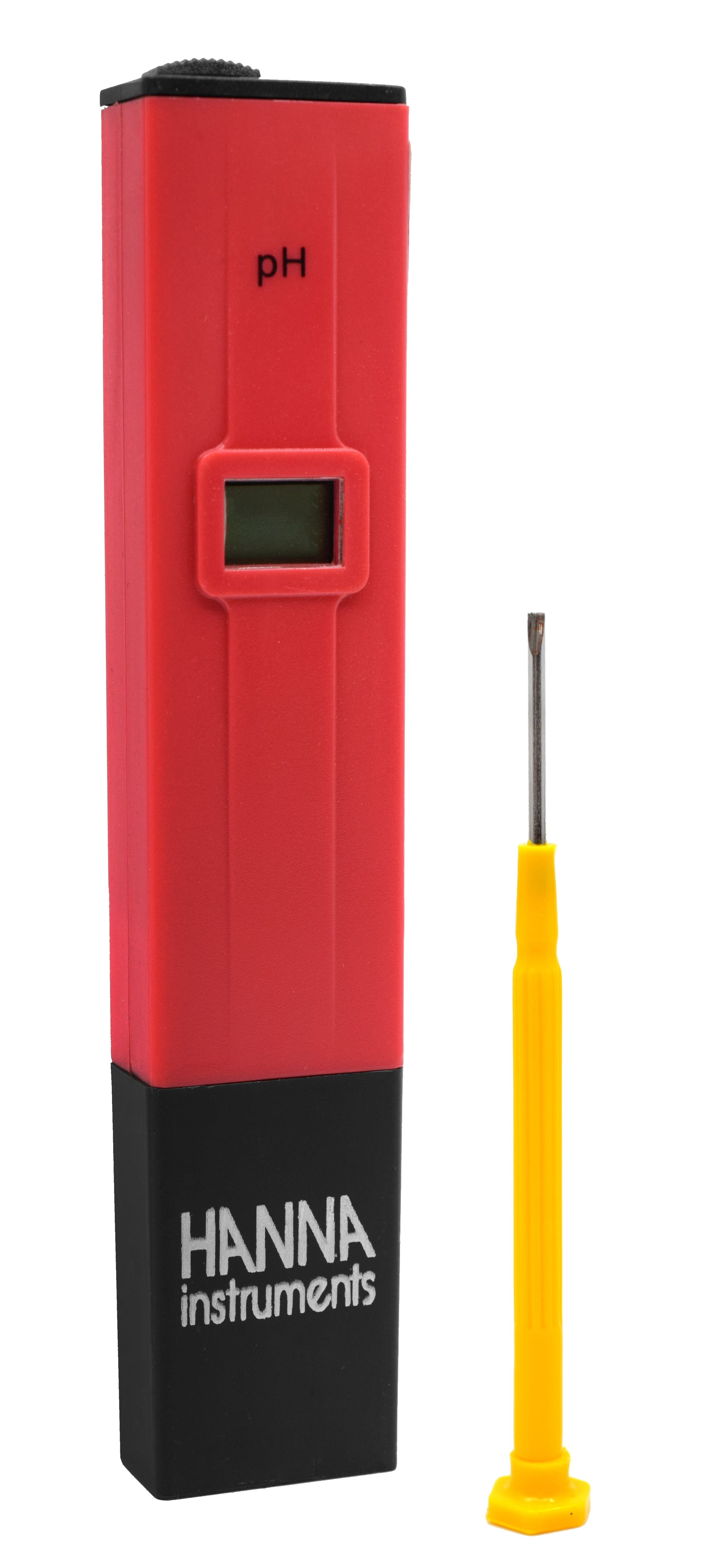 Pocket pH Tester - pH Range 0.0 to 14.0, 0.1 Accuracy - Digital Display ...