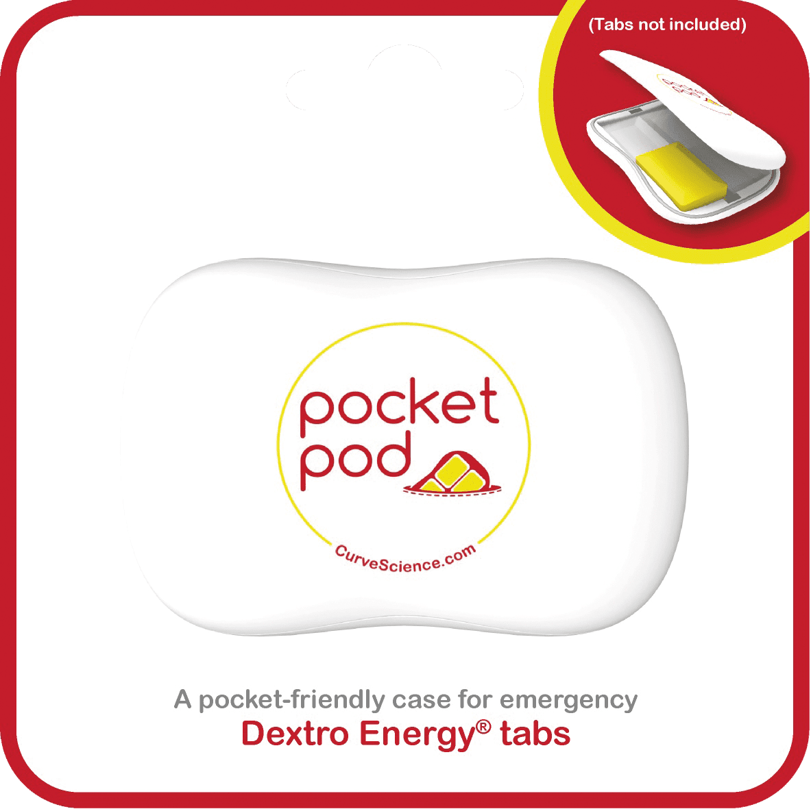 PocketPod Glucose Tab Case Square - Walmart.com