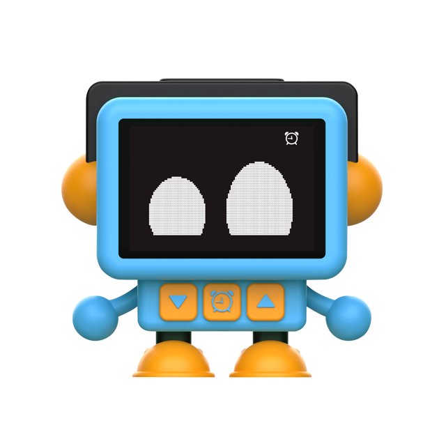 PocketTunes Dozy The Dancing Alarm Bot | Bluetooth Animated LCD Digital ...