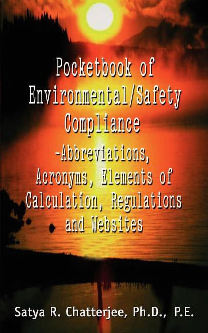 Pocketbook of Environmental/Safety Compliance-Abbreviation, Acronyms ...