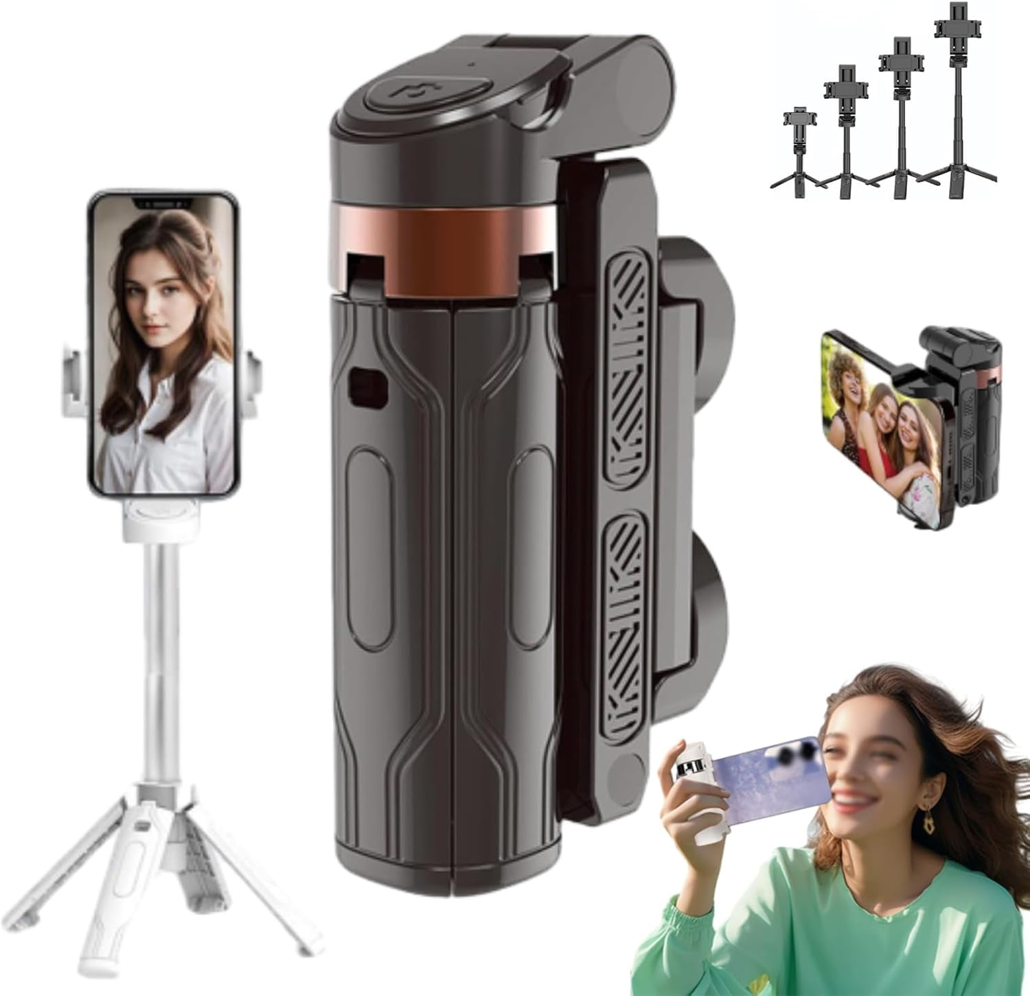 Pocketflex Mini Tripod, 360° Flexible Rotation, Razunoth Tripod Mini ...