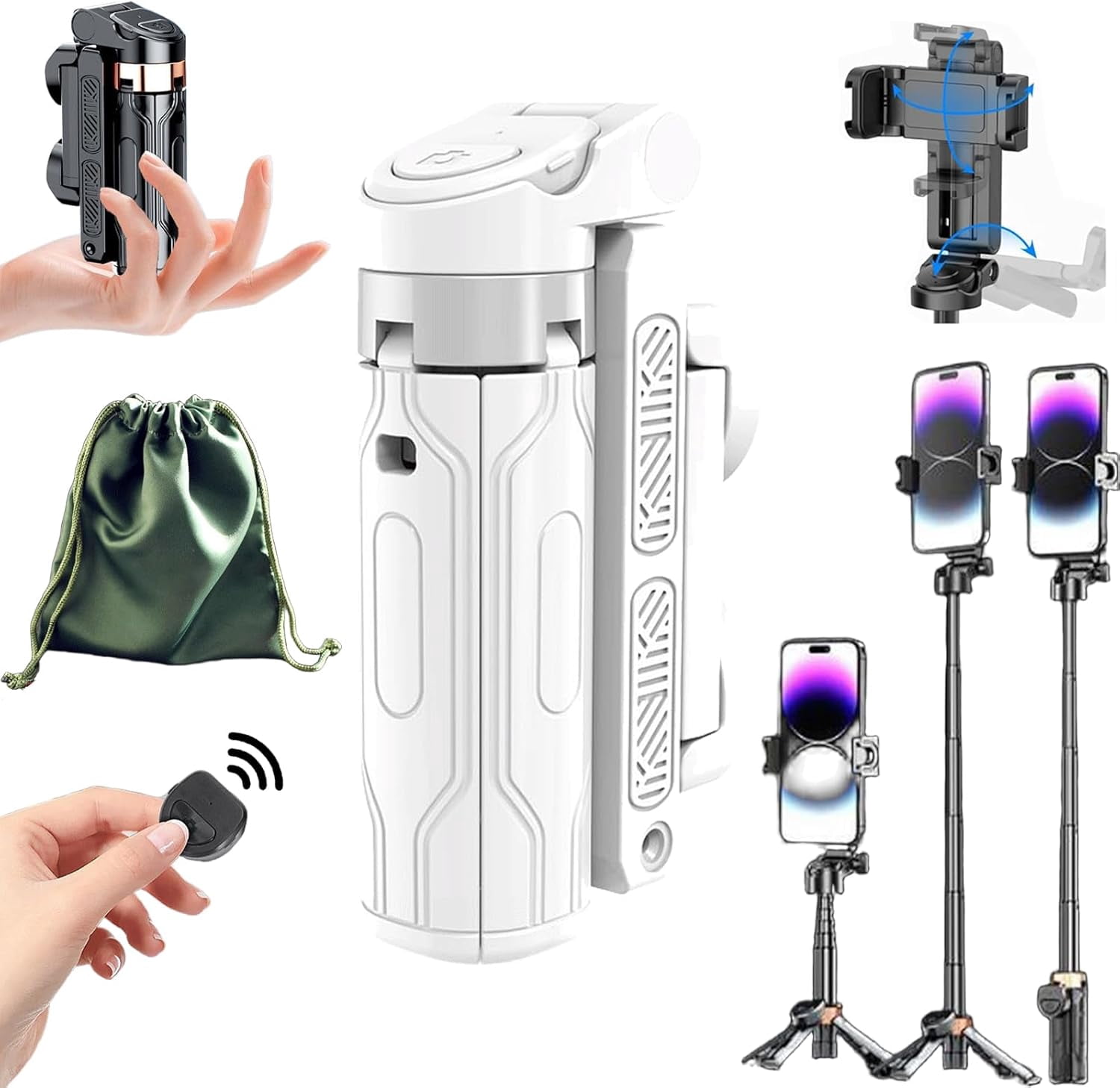 Pocketflex Mini Tripod, Tripod Mini Jj02, Razunoth Tripod, Extendable ...