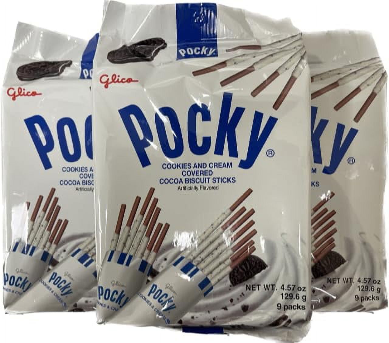 Pocky Sticks Japanese Snacks CM31 Variety Pack of 3.Asian Snacks Poky ...