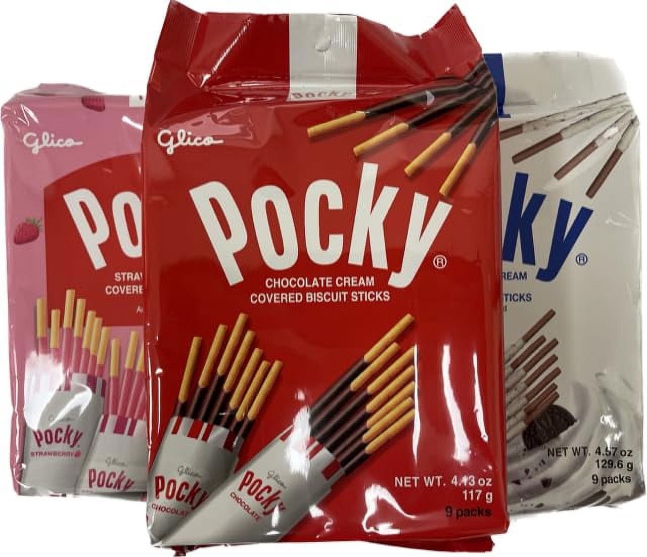 Pocky Sticks Japanese Snacks Variety Pack BSL1 of 3.Asian Snacks Poky ...