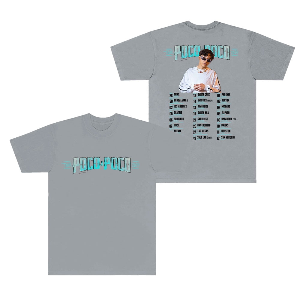 Poco A Poco Tour Merch T-shirts New Logo Tee Women Men Fashion Casual ...