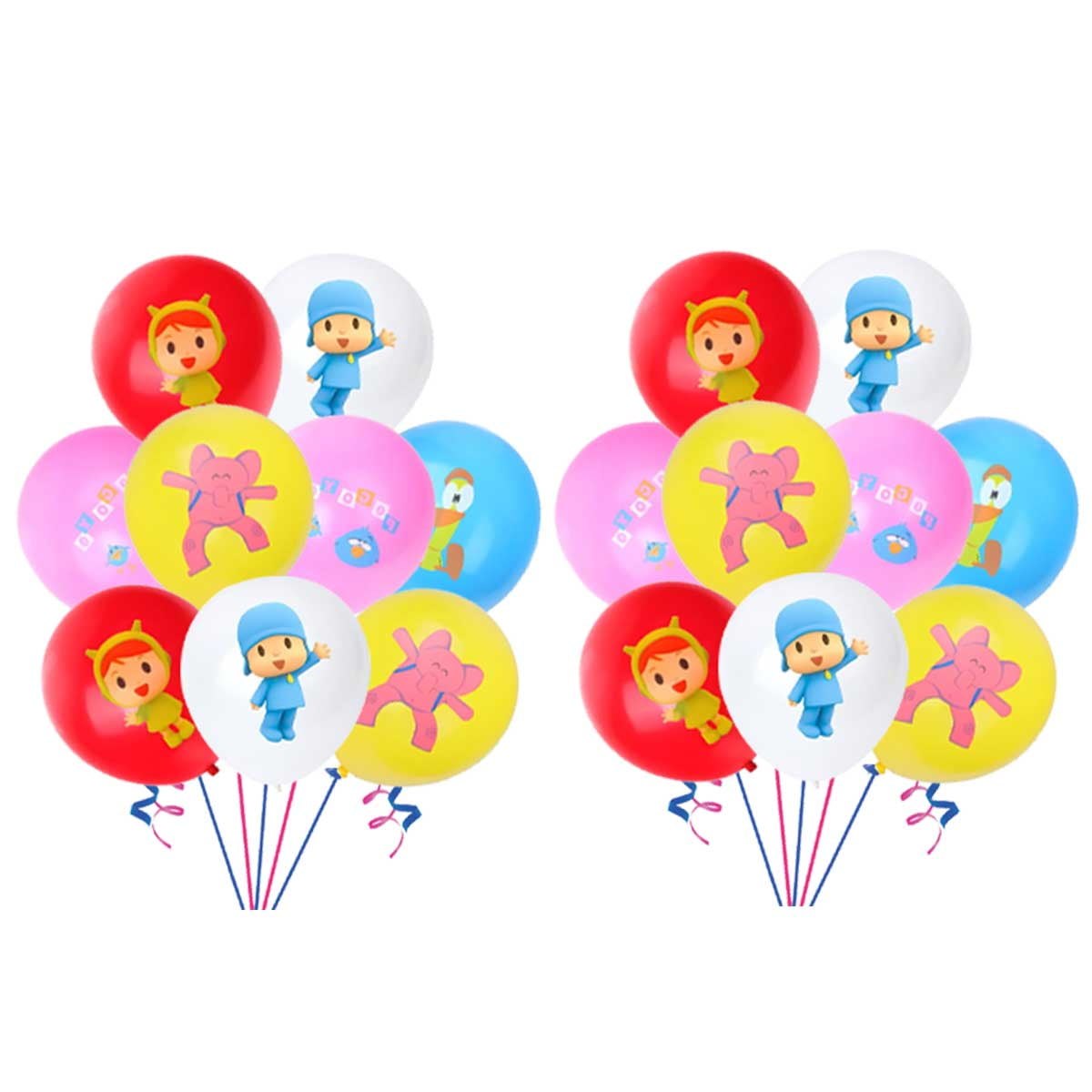 Pocoyo Balloons Party Supplies Birthday Favors Decorations Decor Kit ...