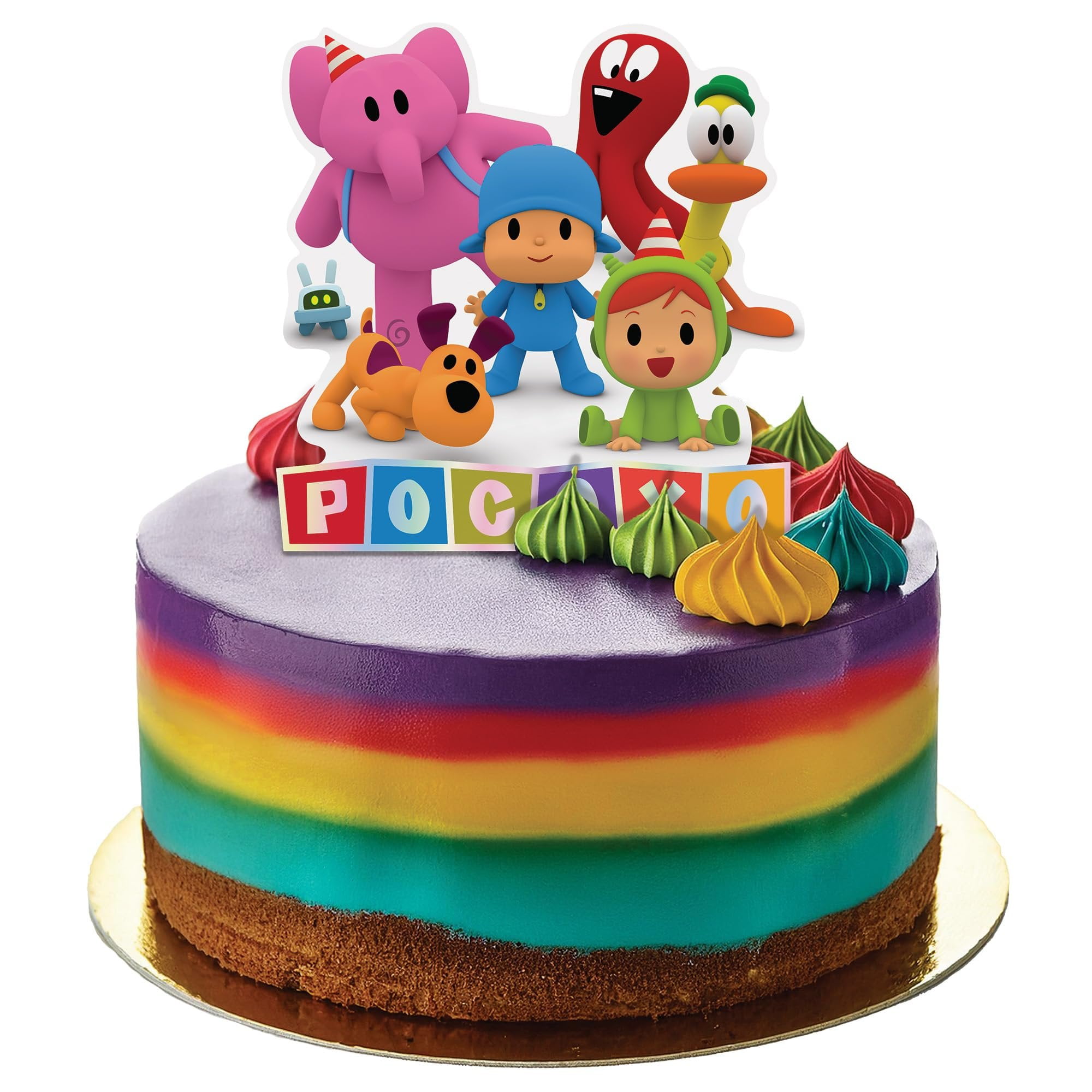 Pocoyo Cake Topper - Pocoyo Party Decorations - Walmart.com