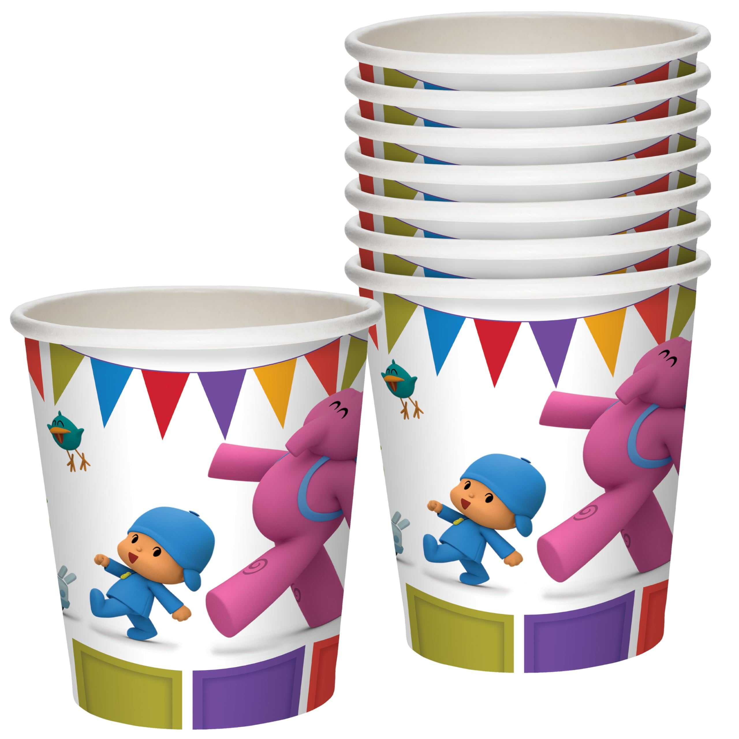 Pocoyo Cups 16 Count - Pocoyo Party Supplies - Walmart.com
