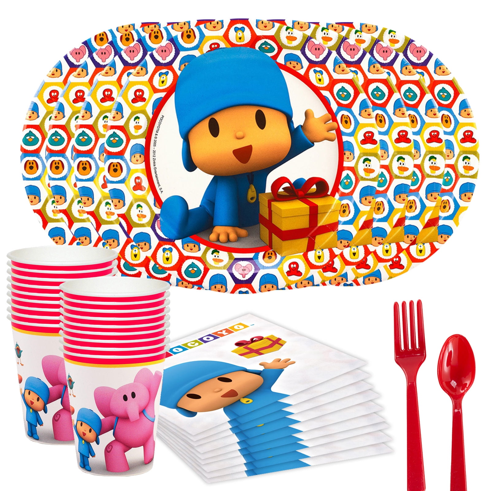 Pocoyo Snack Pack (24 Guests) - Walmart.com