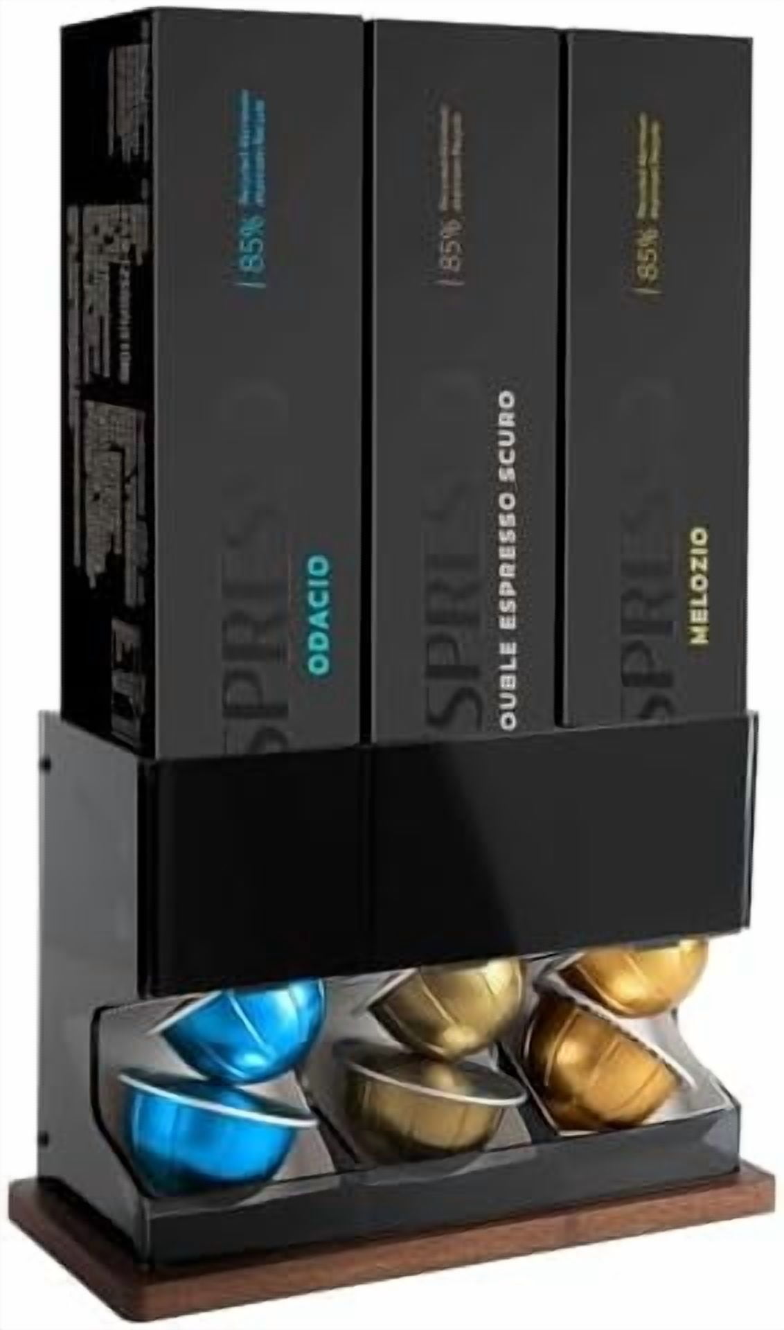 Pod Dispenser Designed for Nespresso Vertuo Capsules (3 Box Sleeve ...