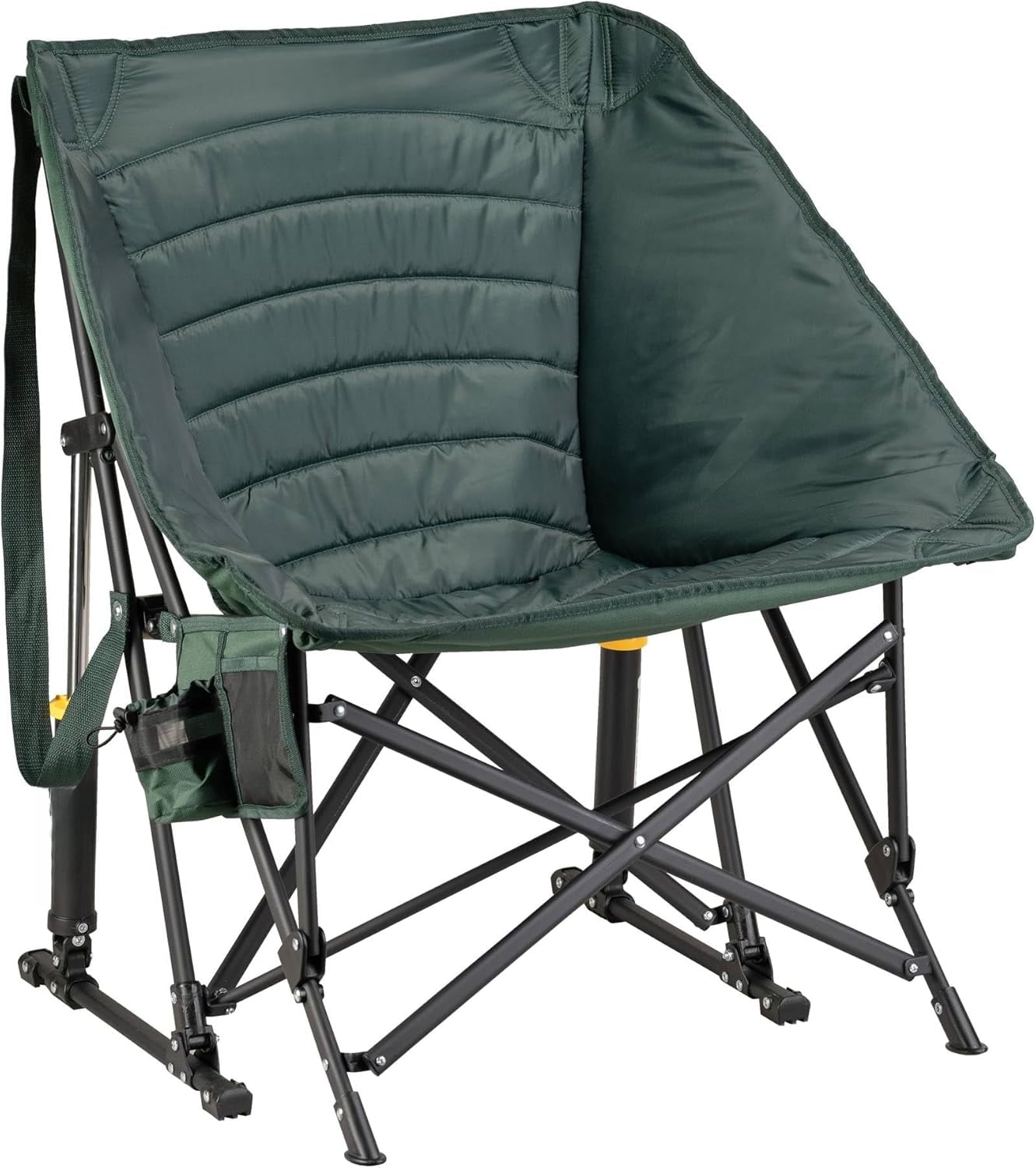 Pod Rocker Outdoor Rocking Chair with SunShade Canopy - Walmart.com
