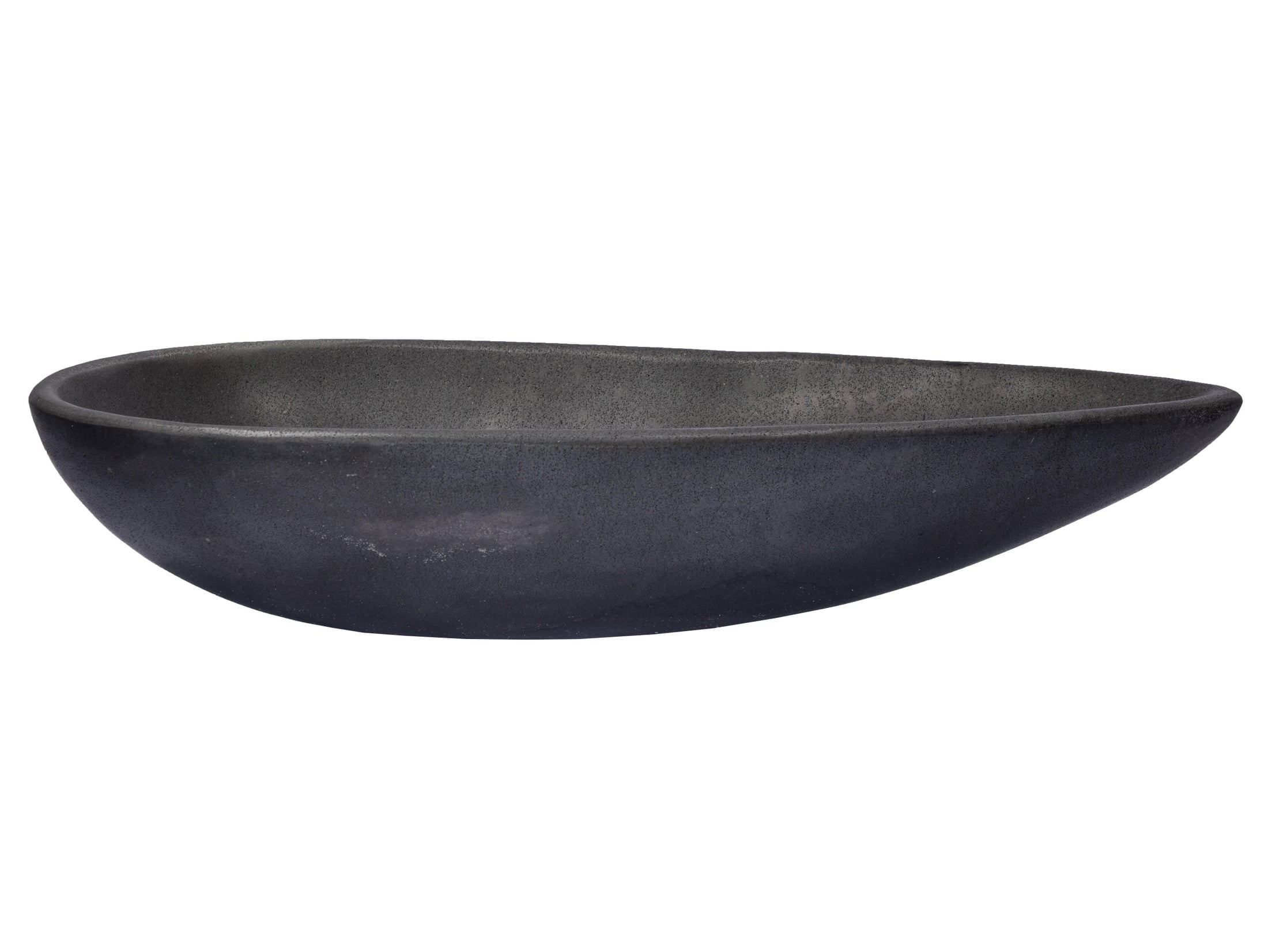 Pod Shaped Vessel Sink - Honed Lava Stone - Walmart.com