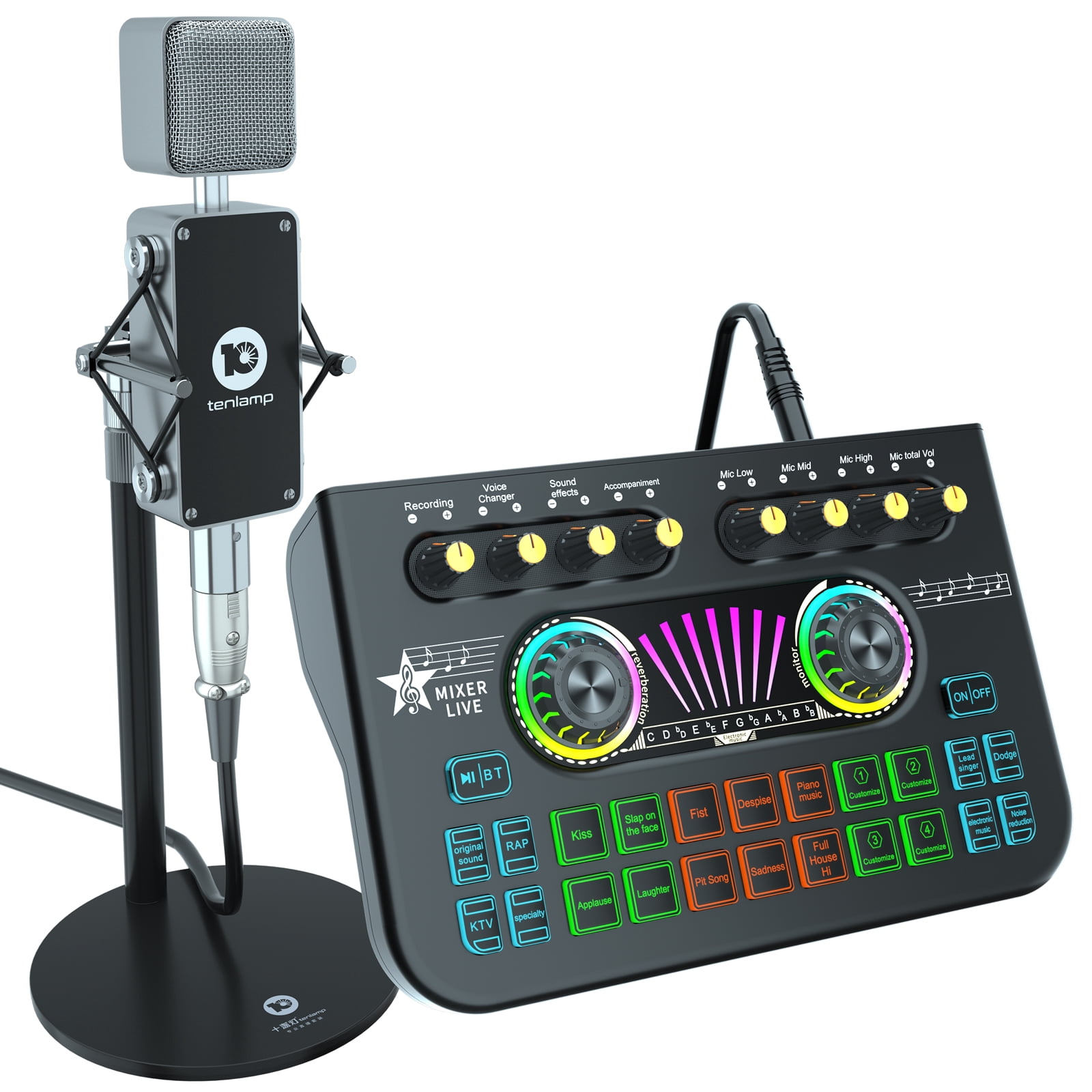 Podcast Equipment Bundle, B333 Recording Studio Package with Voice ...