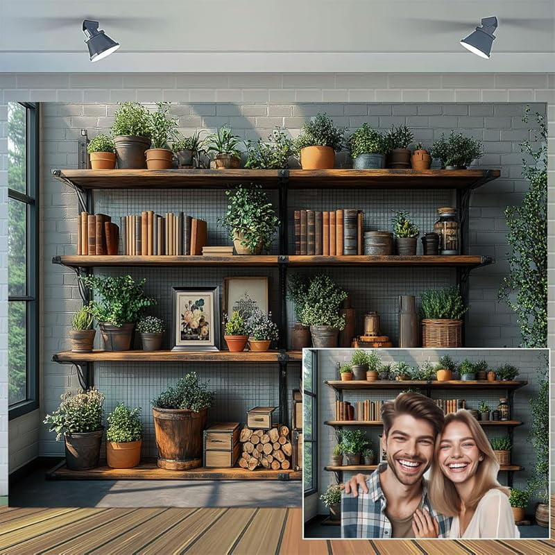 Podcast Office Photo Backdrop Photography Background, Zoom Backdrops ...