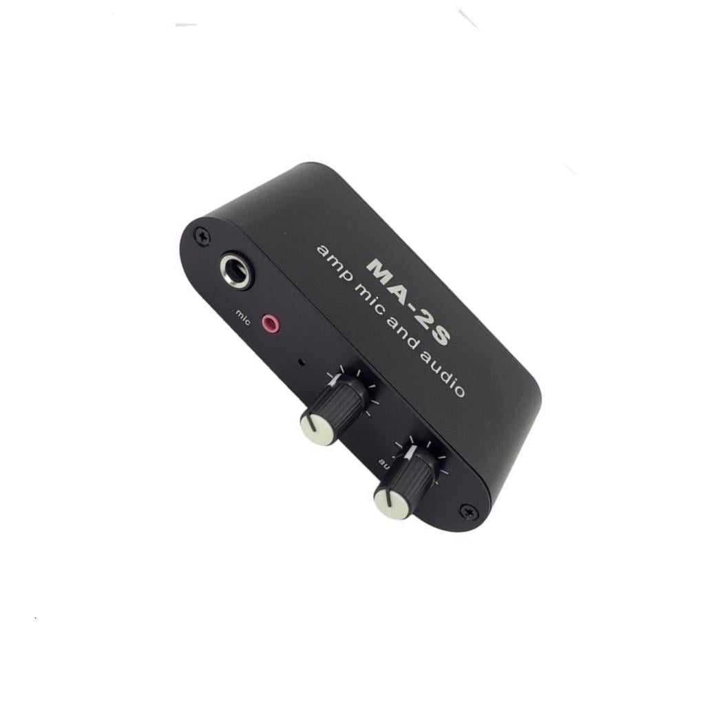 Podcast Studio Preamp 3 Port Output Microphone Input Sound Enhancement ...