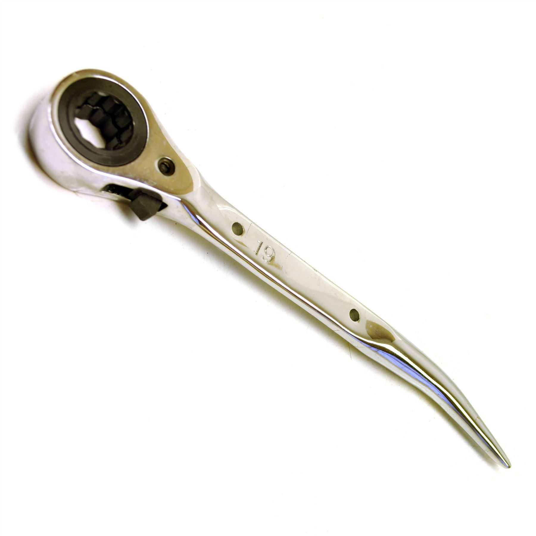 Podger Scaffolding Wrench Spanner Ratchet 19mm & 17mm SIL88 - Walmart.com