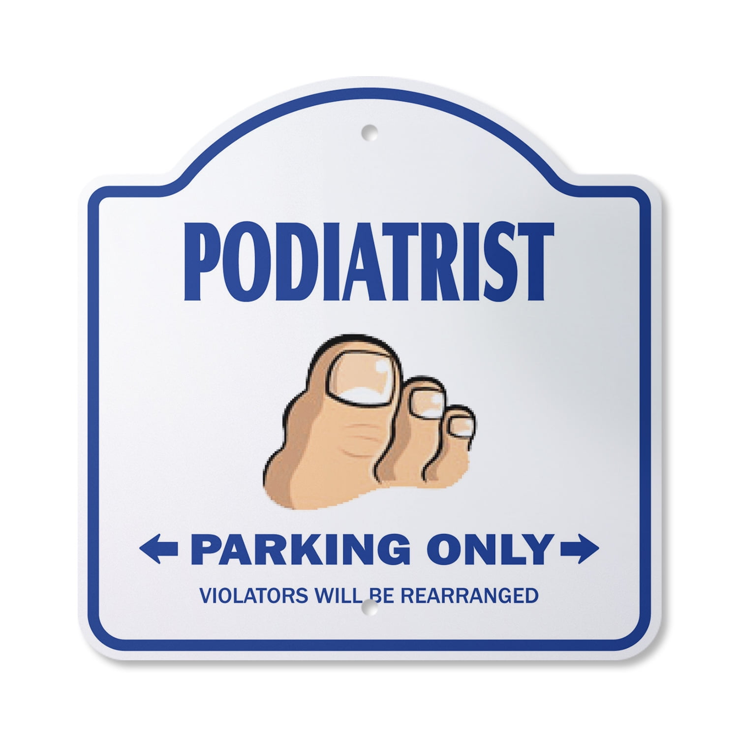 Podiatrist 10” x 10” Sign | Indoor/Outdoor Plastic | SignMission ...