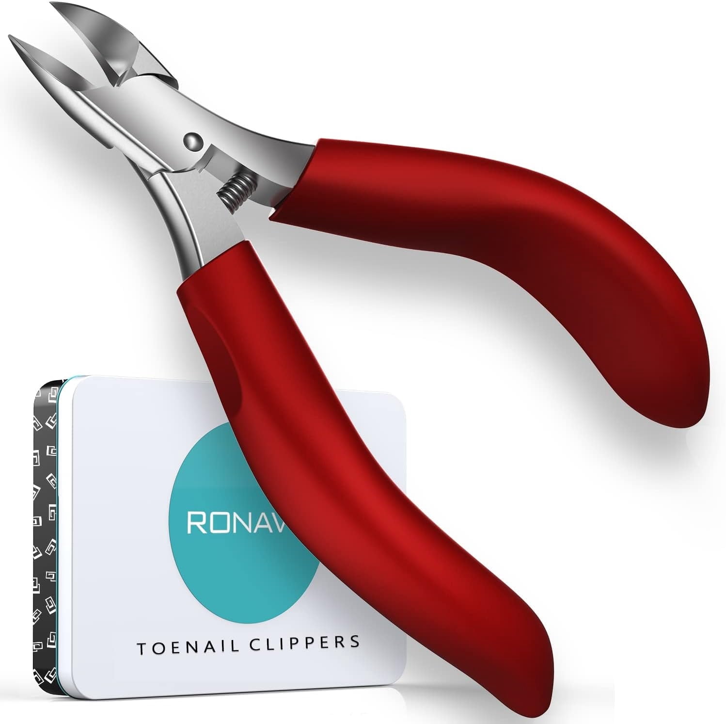 RONAVO Stainless Steel Toenail Clippers, Heavy Duty Nail Clippers for ...