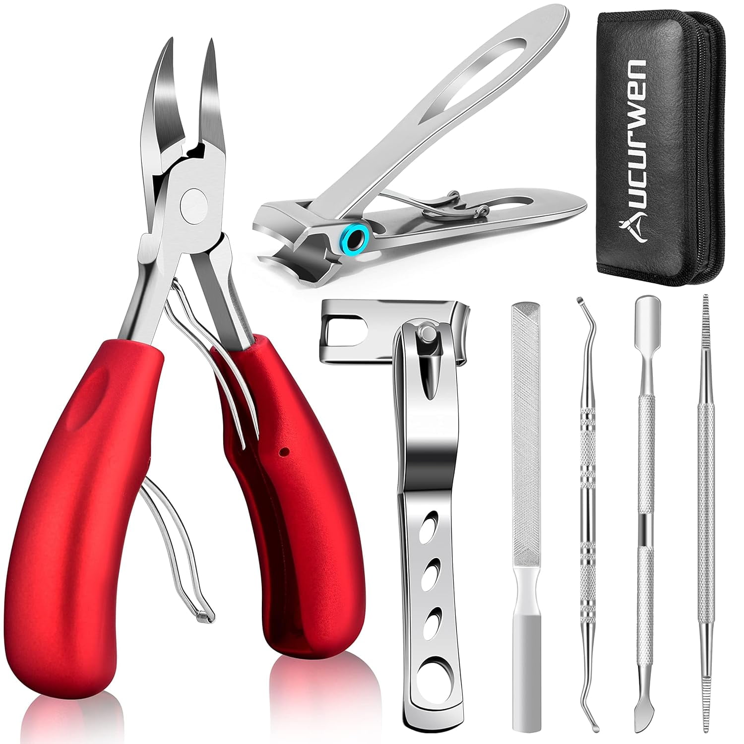 Podiatrist Toenail Clippers for Seniors Thick Toenails, Professional ...