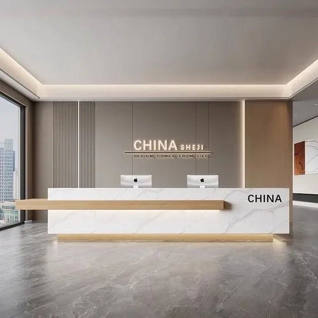 Podium Office Reception Desk Bar Counter Church Shop Study Reception ...