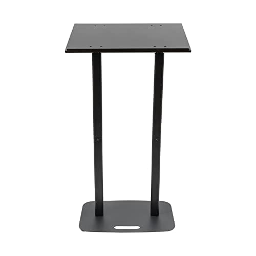 Podium Stand Conference Pulpit with Acrylic Body and Iron Base Speech ...