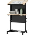 Podium Stand,Portable Lectern with 7 Adjustable Height Positions,Podium ...
