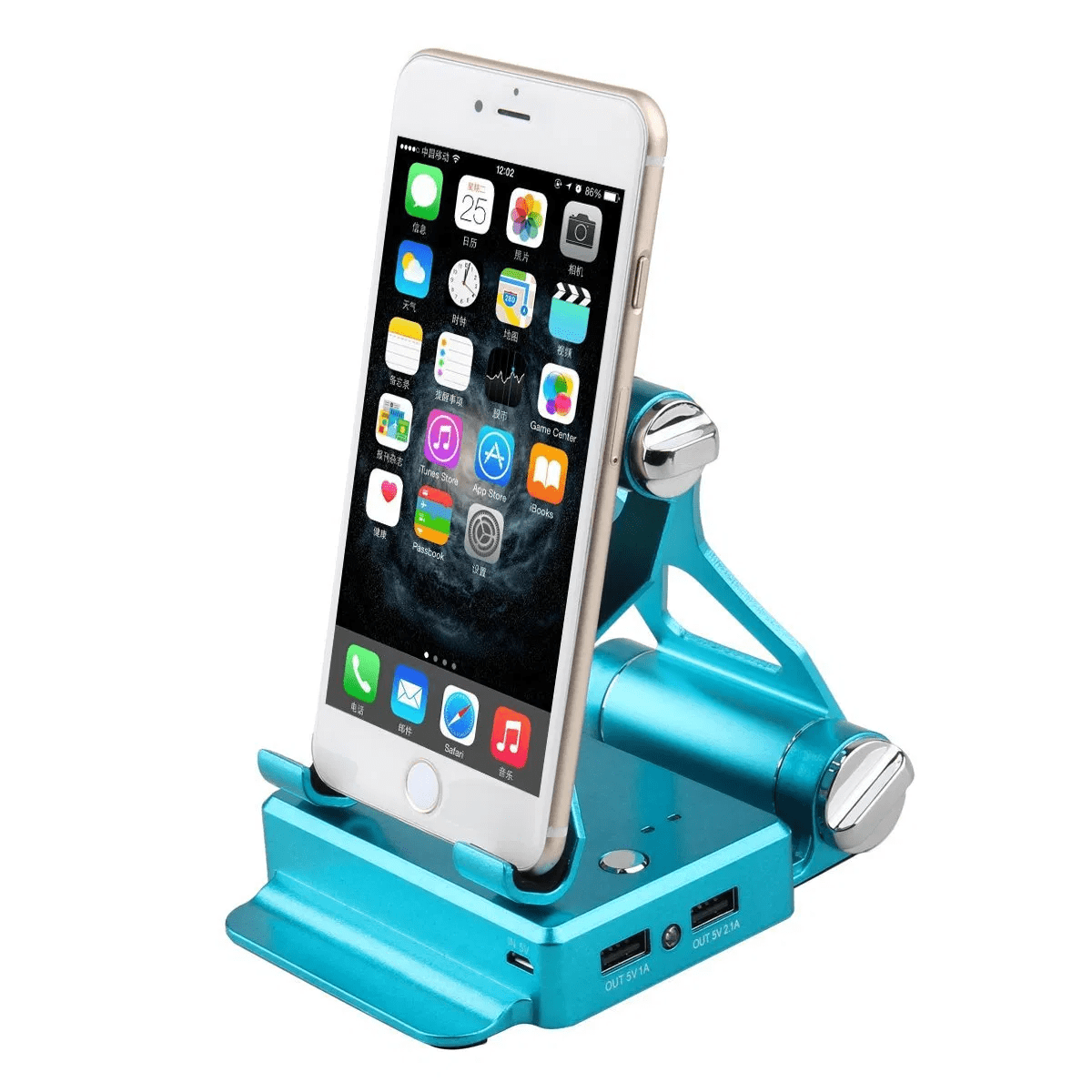 Podium Style Stand With Extended Battery Up To 200% For iPad; iPhone ...