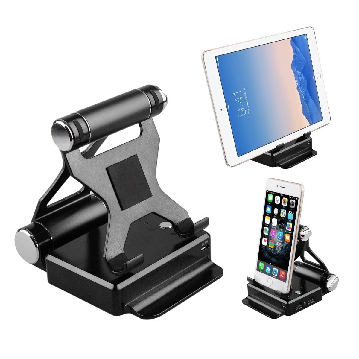 Podium Style Stand With Extended Battery Up To 200% For iPad iPhone And ...