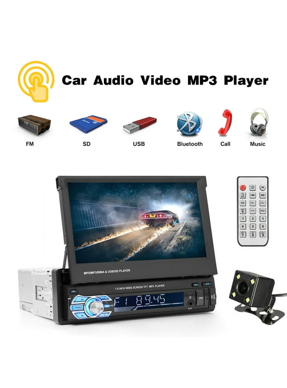 Single Din Touch Screen Car Stereos in Single Din Car Stereos - Walmart.com